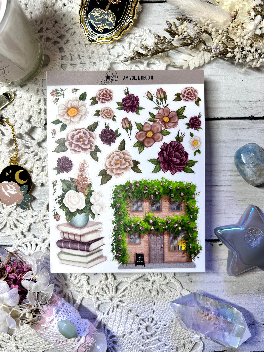 Slow Living Stickers | AM Paper & Art Co.